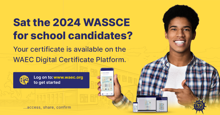 WAEC – Digital Certificate